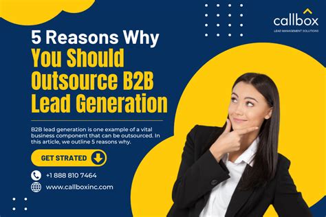 5 Reasons Why You Should Outsource B2b Lead Generation By Mitos Aguadera Medium