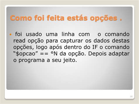 PPT trabalho introdução informatica shell script PowerPoint Presentation ID