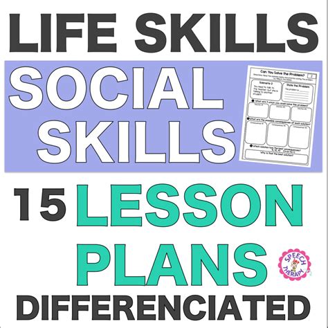 71 Free Social Problem Solving Scenarios Speech Therapy Store