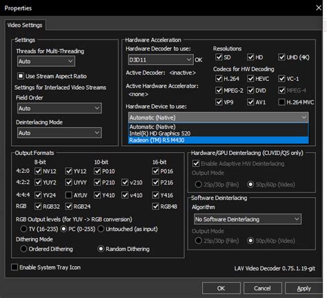 Gpu Decoding Hardware Acceleration · Issue 1583 · Clsid2mpc Hc · Github