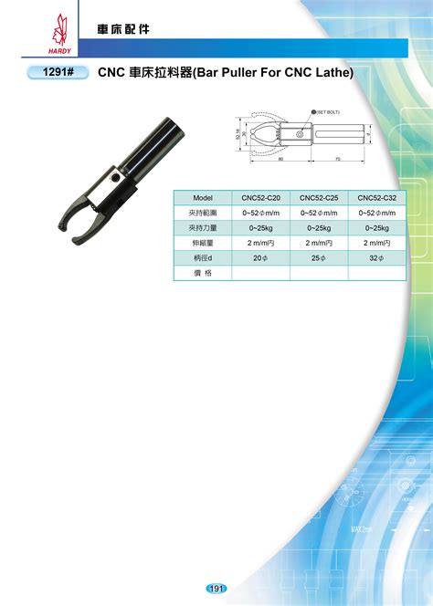 Bar Puller For CNC Lathe