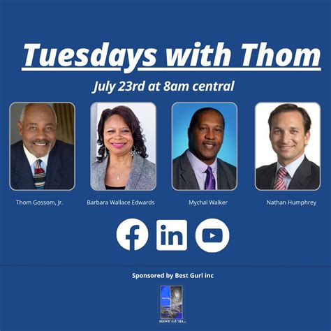 Best Gurl Inc On Linkedin Tuesdayswiththom