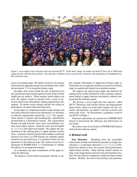 Learning Better Features For Face Detection With Feature Fusion And