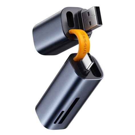 Baseus Mini Cabin OTG Type C USB Dual Slot SD Card Reader