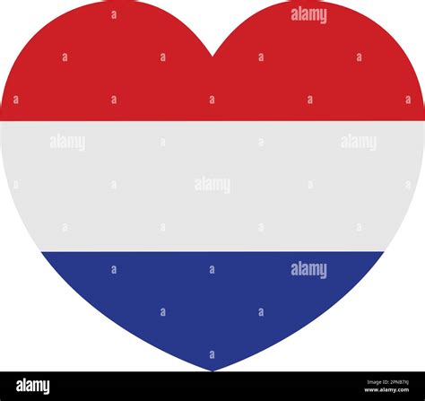 Netherlands Dutch Flag Heart Concept Stock Vector Image And Art Alamy
