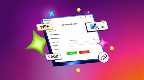 Easily Bind Sqlite Database And Perform Crud Actions In Wpf Datagrid