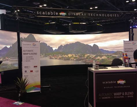 Scalable Display Technologies Showcases Edge Blending Software At Infocomm 2017