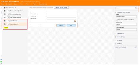 Using The Tab Editor To Set Tab Order Layout And Design