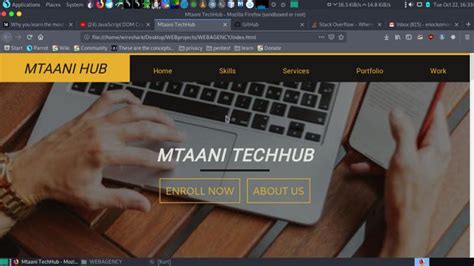 enock omondi on linkedin just started working on it javascript html5 css3 frontenddev