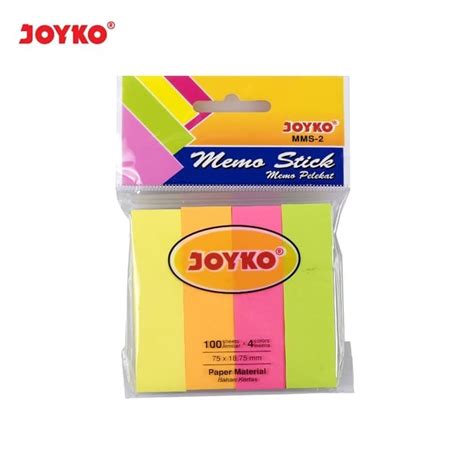 Jual Memo Stick Sticky Note Kertas Memo Memo Tempel Joyko MMS 2 Jakarta Utara JOYKO
