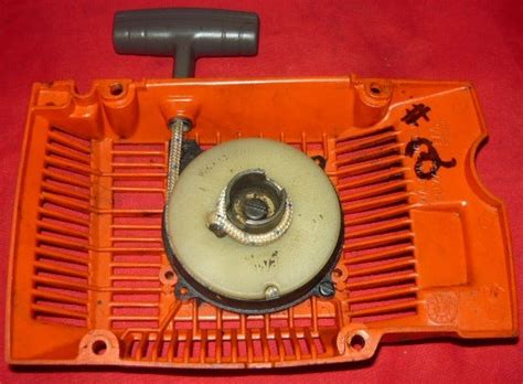 Husqvarna 61 266 Chainsaw Starter Recoil Cover And Pulley Assembly 2