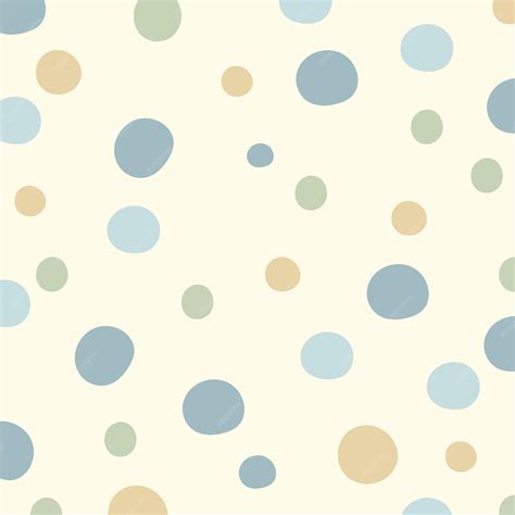 Premium Vector Polka Dots Seamless Pattern