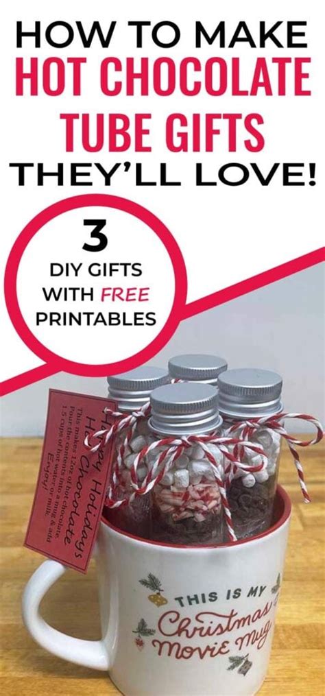 Hot Chocolate Tubes Create Super Cute Ts My Growing Creative Life