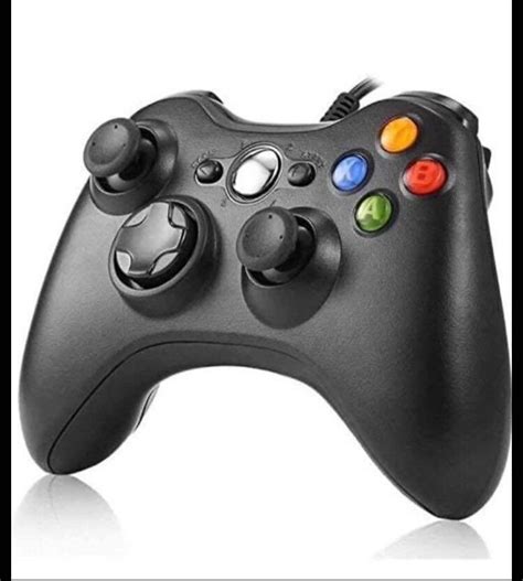 Xbox 360 Wired Controller No Box Video Gaming Gaming Accessories Controllers On Carousell