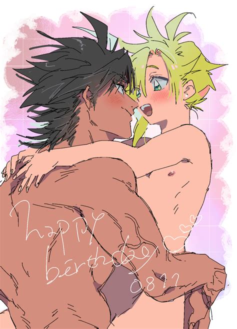 Cloud Strife And Zack Fair Final Fantasy And 1 More Drawn By Zc