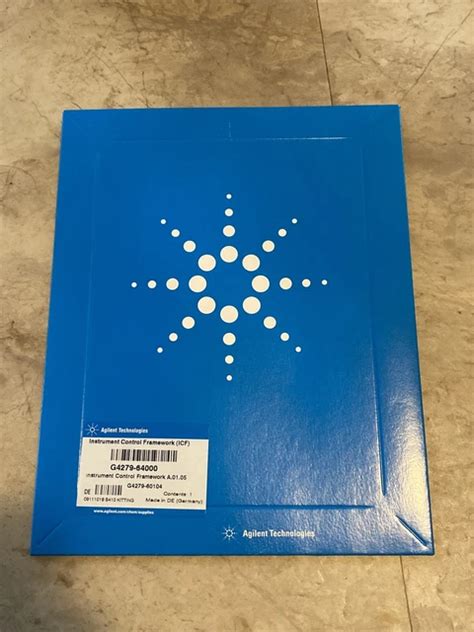 Agilent G4279 64000 Instrument Control Framework A 01 05 New Sealed 54 95 Picclick Ca