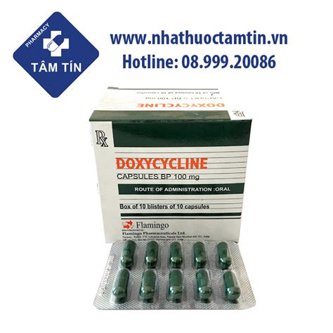Doxycycline 100mg Nhà Thuốc TÂm TÍn