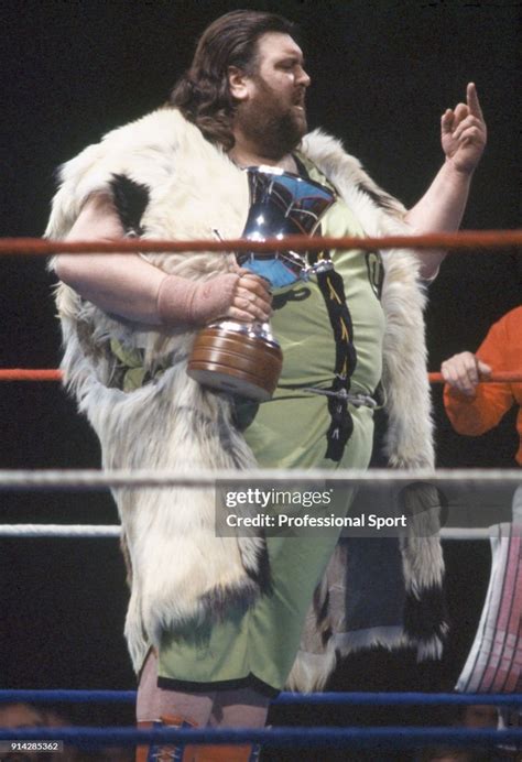 Professional Wrestler Martin Austin Ruane Of Great Britain Known As