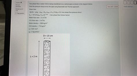 Solved Question Not Yet Answered Two Phase Flow Chegg