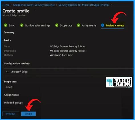 Secure Microsoft Edge Browser Using Intune Security Policies Htmd Blog