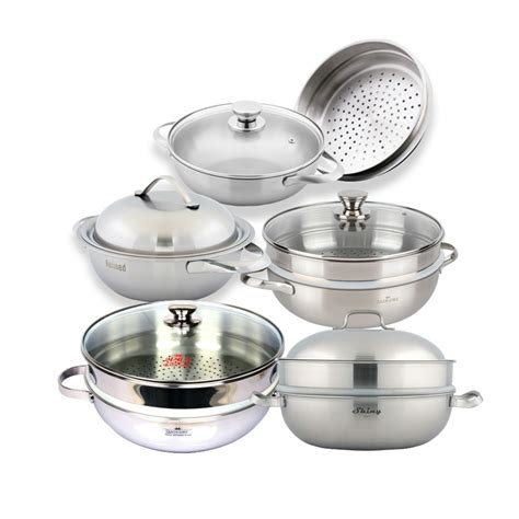 스텐 인덕션 웍 전골 And 찜기 찜솥 냄비 모음전 티몬
