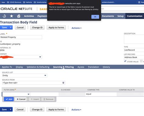 Limit Address Book Lookup Field Based On Selected Customer Rnetsuite