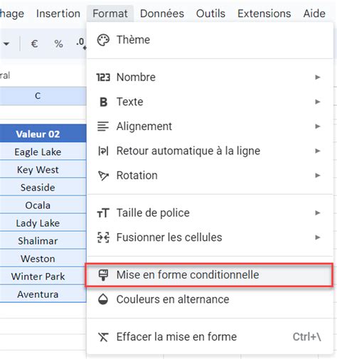 Mise En Forme Conditionnelle Si La Cellule Contient Un Texte Spécifique