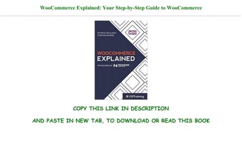 PDF DOWNLOAD WooCommerce Explained Your Step By Step Guide To WooCommerce Full PDF