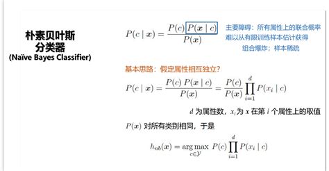 贝叶斯分类器 周志华课件 知乎