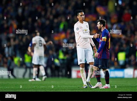 Barcelona Spain Credit D 16th Apr 2019 Chris Smalling Manu