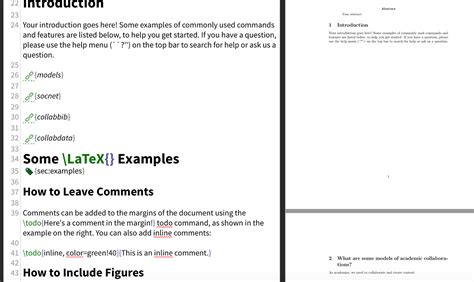 How To Use Overleaf For Collaborative Academic Writing — Part I