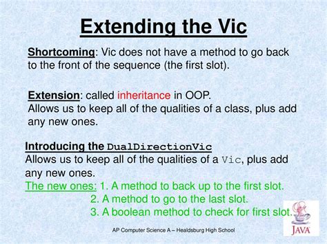 Unit 3 The While Loop Extending The Vic Class Examples Ppt Download
