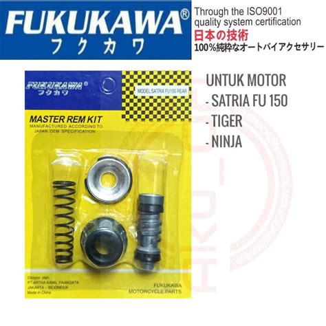 Jual Master Rem Kit Blk Fu 150 Fukukawa Sil Isi Master Rem Belakang Supra X 125 Satria Fu