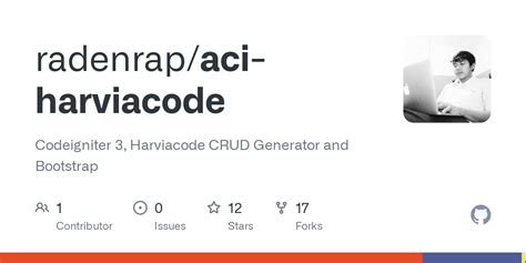 Github Radenrapaci Harviacode Codeigniter 3 Harviacode Crud