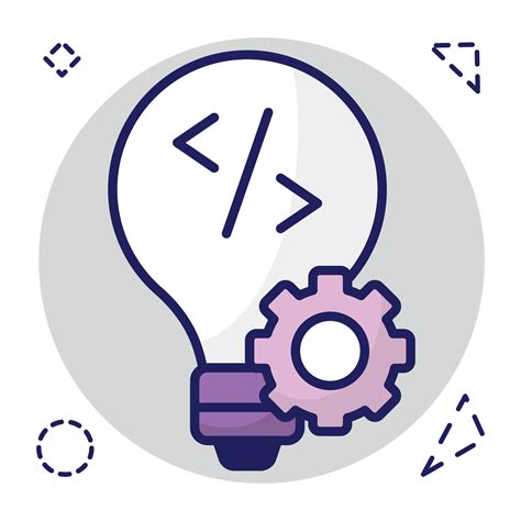 Modern Design Icon Of Coding Idea 47934385 Vector Art At Vecteezy