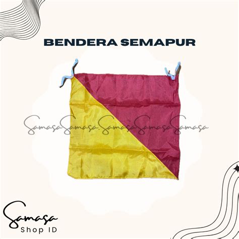 Jual Bendera Semapur Pramuka Bendera Semaphore Shopee Indonesia