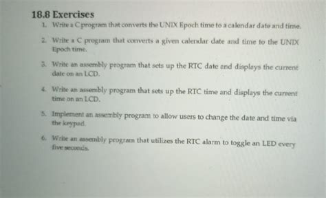 Solved 188 Exercises 1 Write A C Program That Converts The