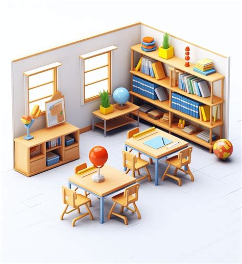 86000 Classroom 3d Learning Pictures