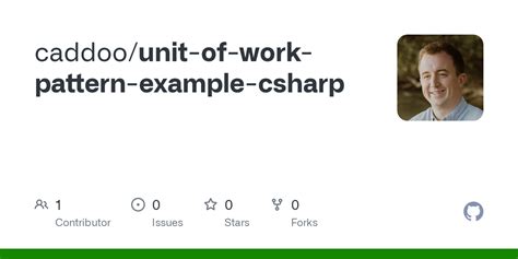 GitHub Caddoo Unit Of Work Pattern Example Csharp