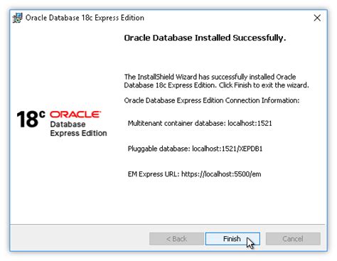 Install Oracle