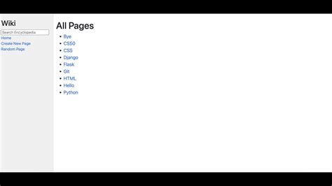 Wiki Project Screencast Youtube