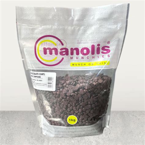 Dark Chocolate Nibs Manolis Munchies