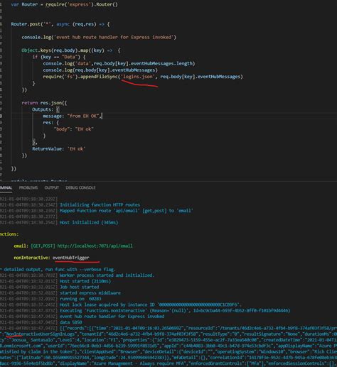 Expressjs Middlewares On Azure Functions Via Custom Handlers Securecloudblog