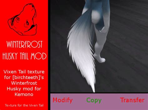Second Life Marketplace [dna] Vixen Tail Texture Applier Heartsigh