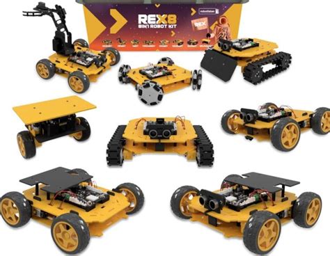 Rex Evolution 8 In 1 Python Coding Robot Robotic Gizmos
