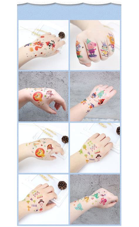 스마트보이 Kc인증 몬스터 캐릭터 어린이 타투 스티커 Ec673어린이판박이스티커타투스티커물놀이스티커어린이헤나어린이타투스티커마스크스티커얼굴타투스티커페이스