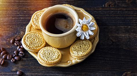 배경 화면 과자 컵 커피 콩 식품 비스킷 1919x1061 Wallpapermaniac 1791871 배경