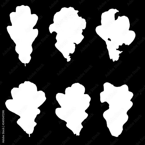 8k Plant Leaf Opacity Map Texture Leaf Mask Texture Black And White