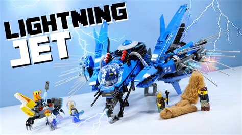LEGO The Ninjago Movie Lightning Jet Jays Set Speed Build Review 70614 YouTube