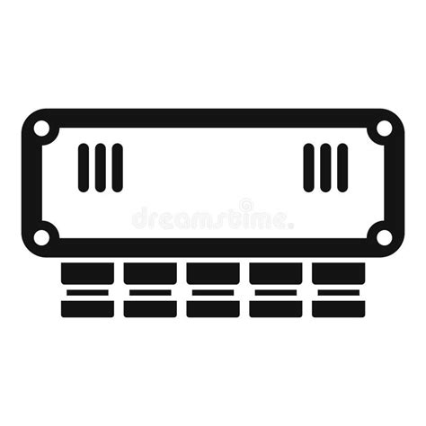 Construction Junction Box Icon Simple Vector Safety Wall Stock Vector Illustration Of Energy